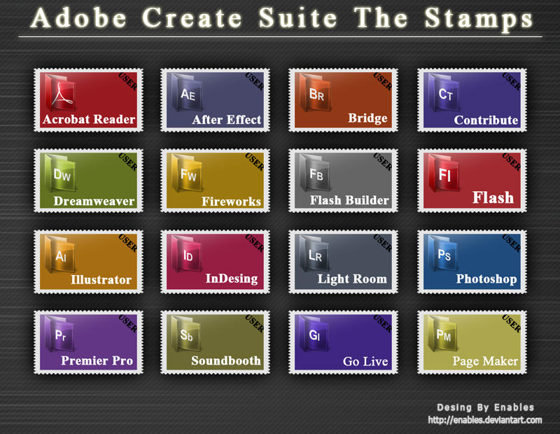 Adobe Create Suite The Stamps By Enables On Deviantart
