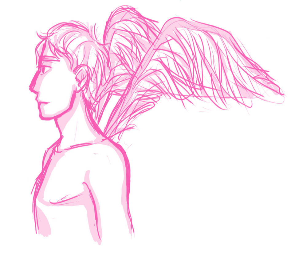 Drawing in pink by Frostedleaf99 on DeviantArt