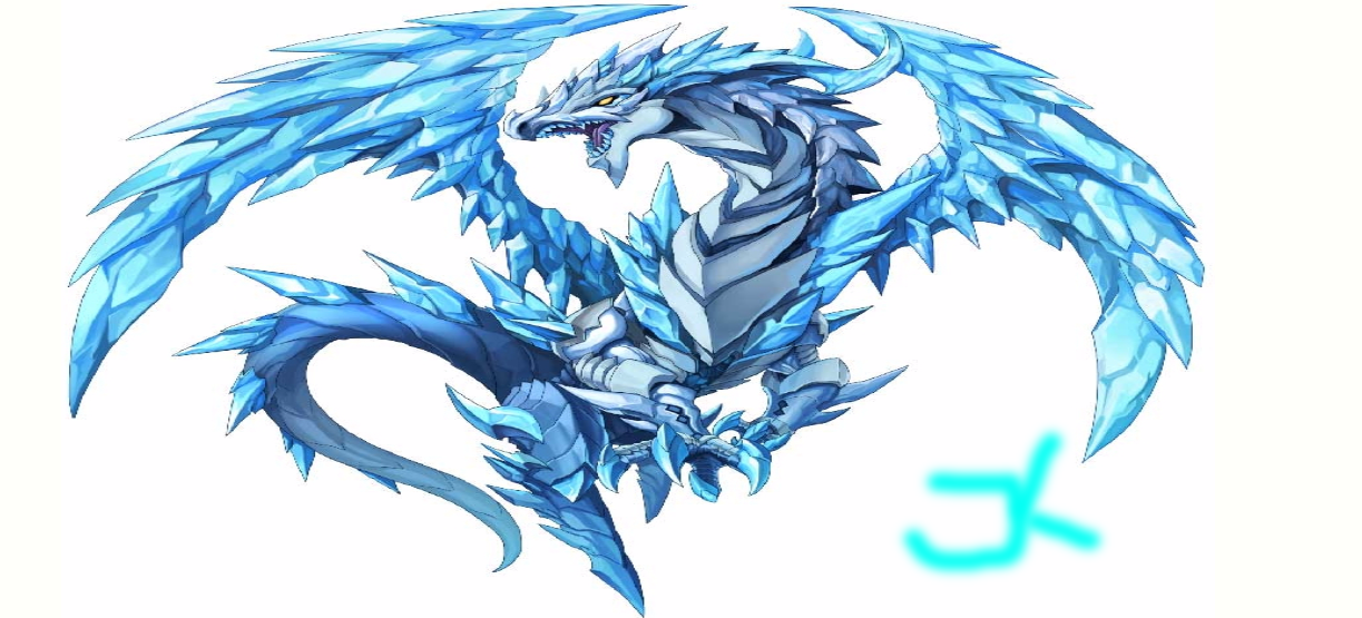 Ice Dragon by ICEFLAMEFALCONX on DeviantArt