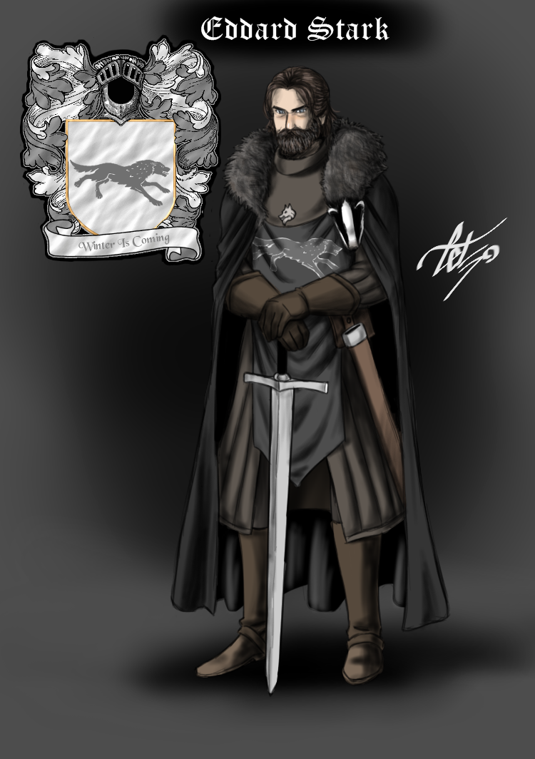Eddard Stark - A Mao do Rei by celsohenrique on DeviantArt