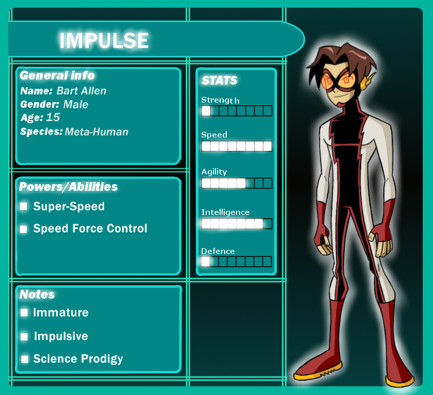 Impulse - Teen Titans Reloaded by celsohenrique on DeviantArt