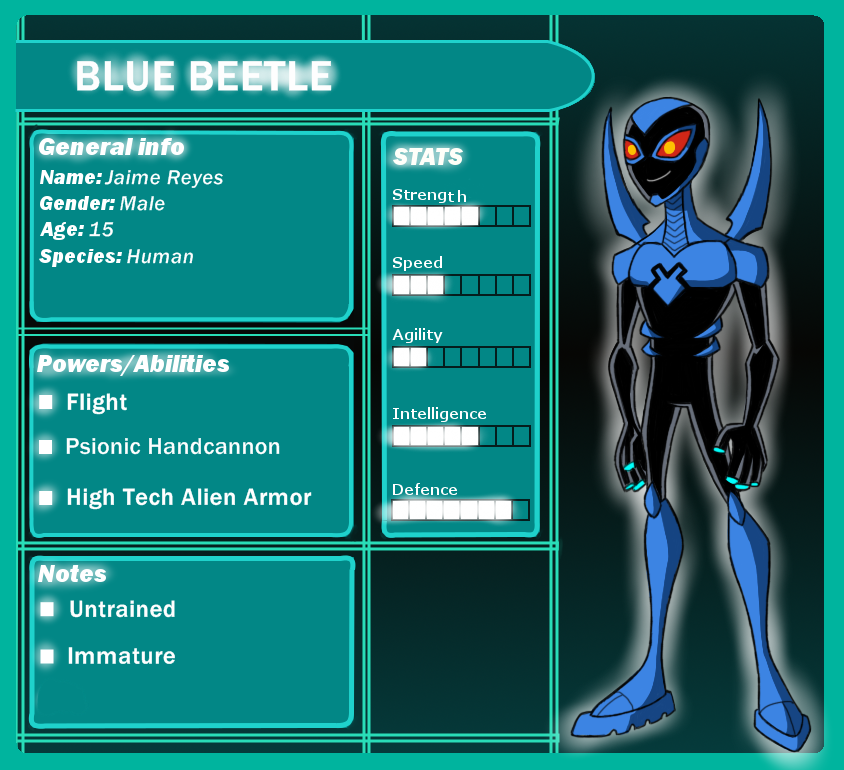 Blue Beetle - Teen Titans Reloaded by celsohenrique on DeviantArt