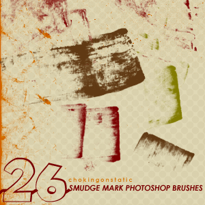 smudge mark brushes by chokingonstatic on DeviantArt