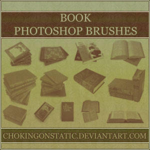 book brushes by chokingonstatic on DeviantArt