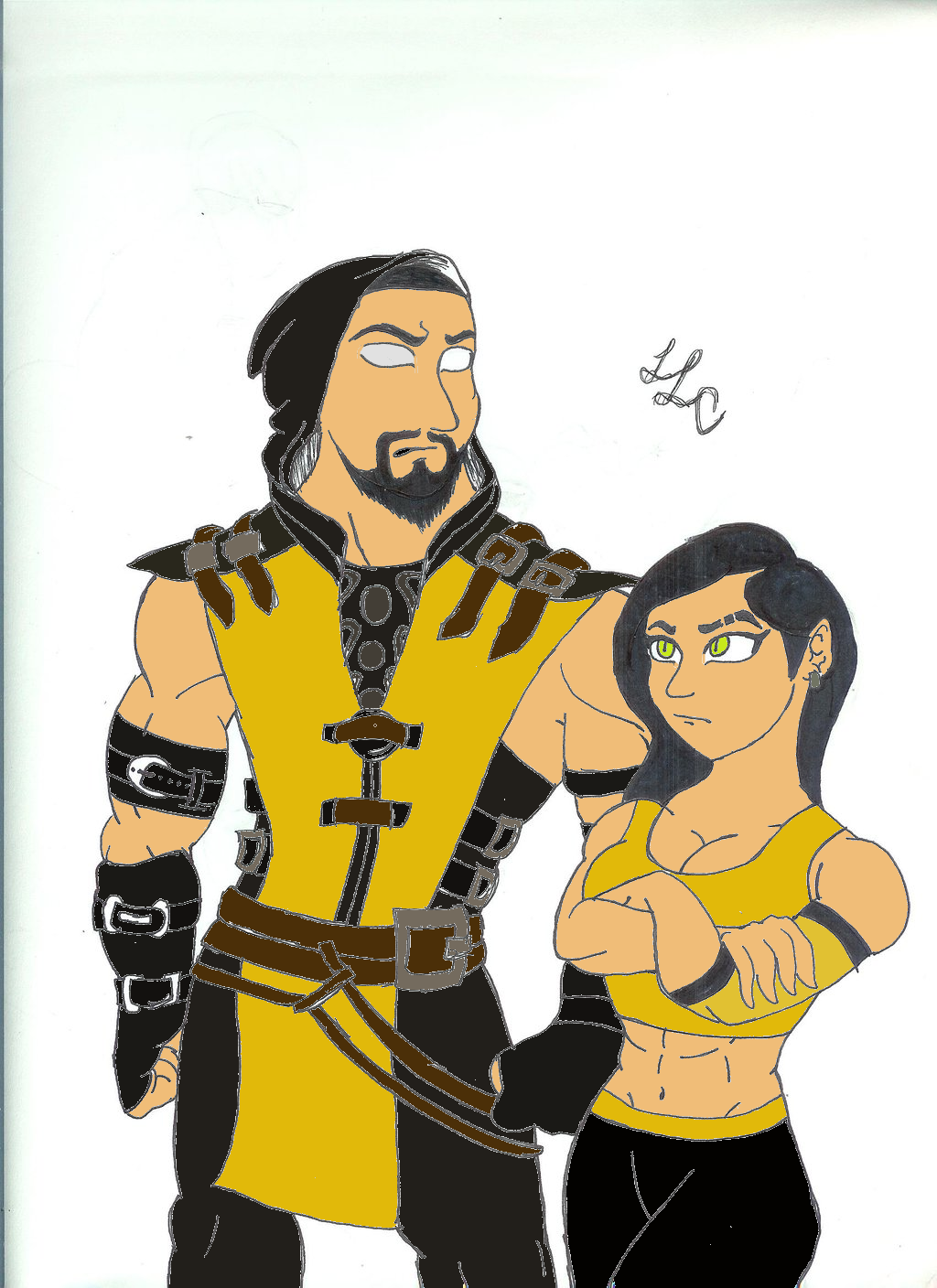 New Kombatant (colored) by Breezykiid94 on DeviantArt