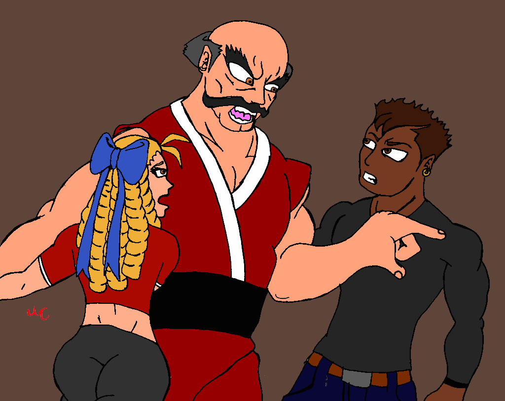 Father's Disapproval (colored) by Breezykiid94 on DeviantArt