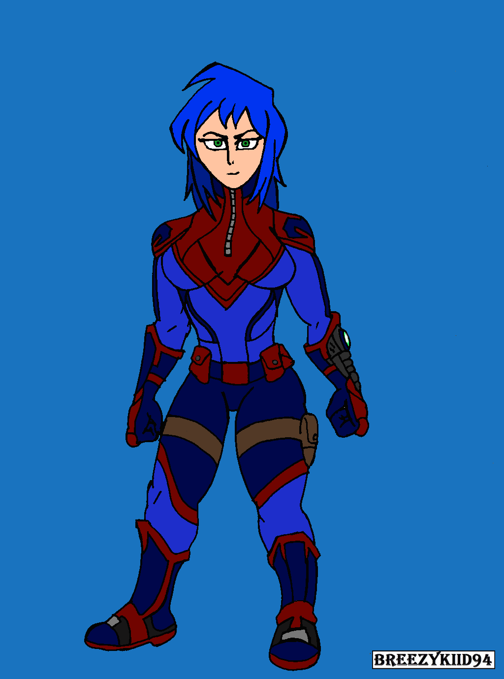 Kappa Mikey: Mitsuki (redesign/colored) by Breezykiid94 on DeviantArt
