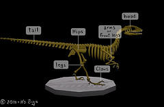 Dinosaur Skeleton Structure by Sw-Eden on DeviantArt