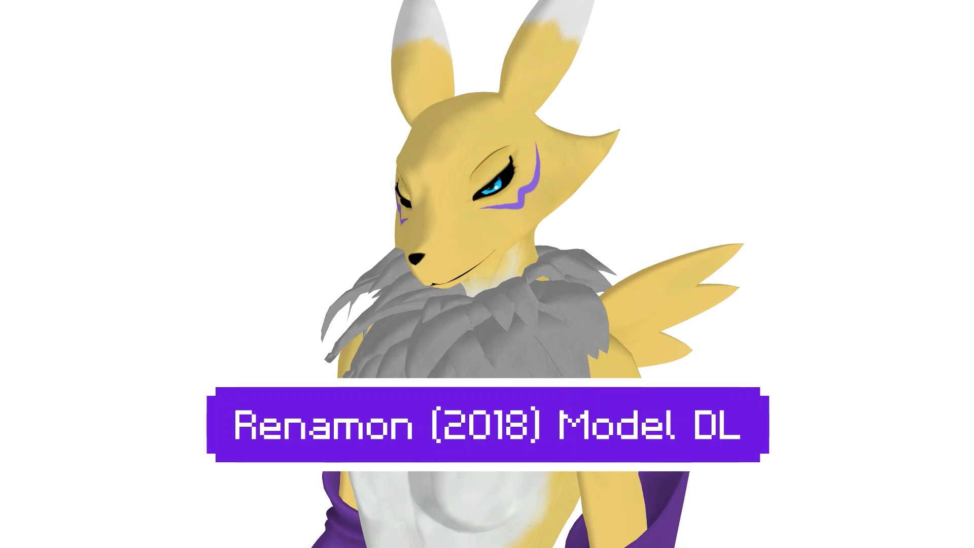 (MMD/DM) Warfaremachine Renamon (2018) :Model DL: by SchattenKitsune666 ...