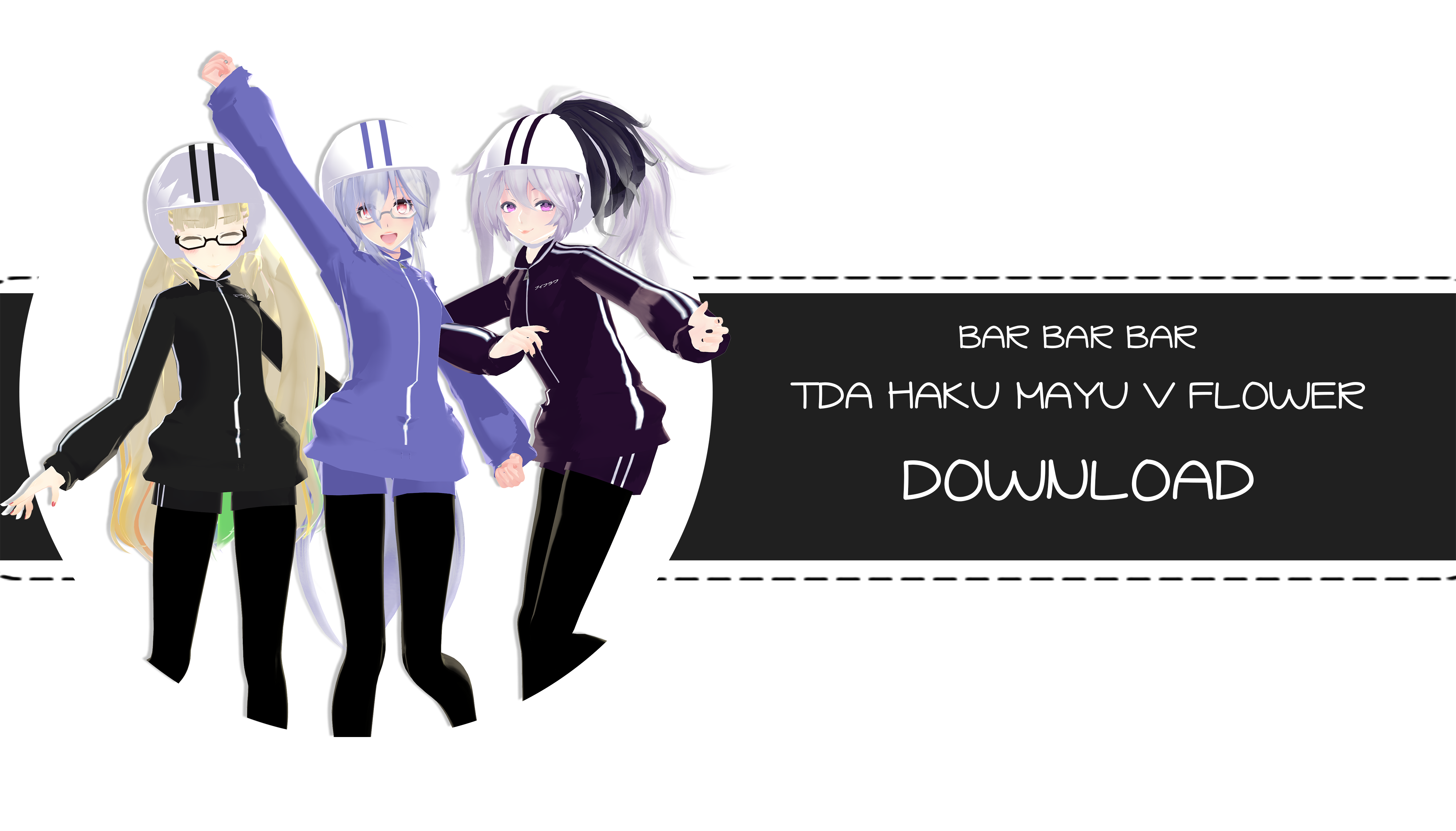 Bar Bar Bar 2 Girls + Dl by Katherine-1208 on DeviantArt