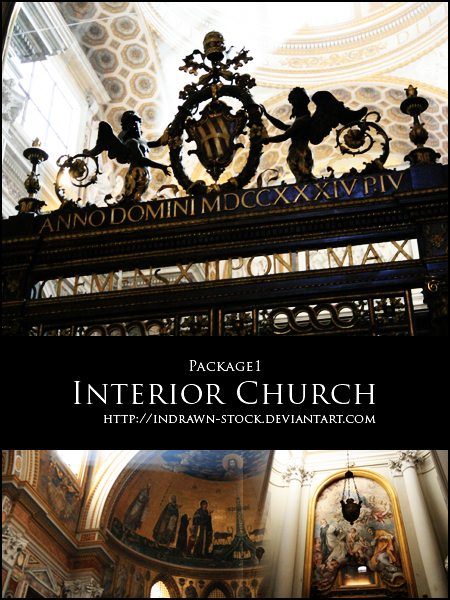 Church interior Package 1 by Indrawn-stock on DeviantArt
