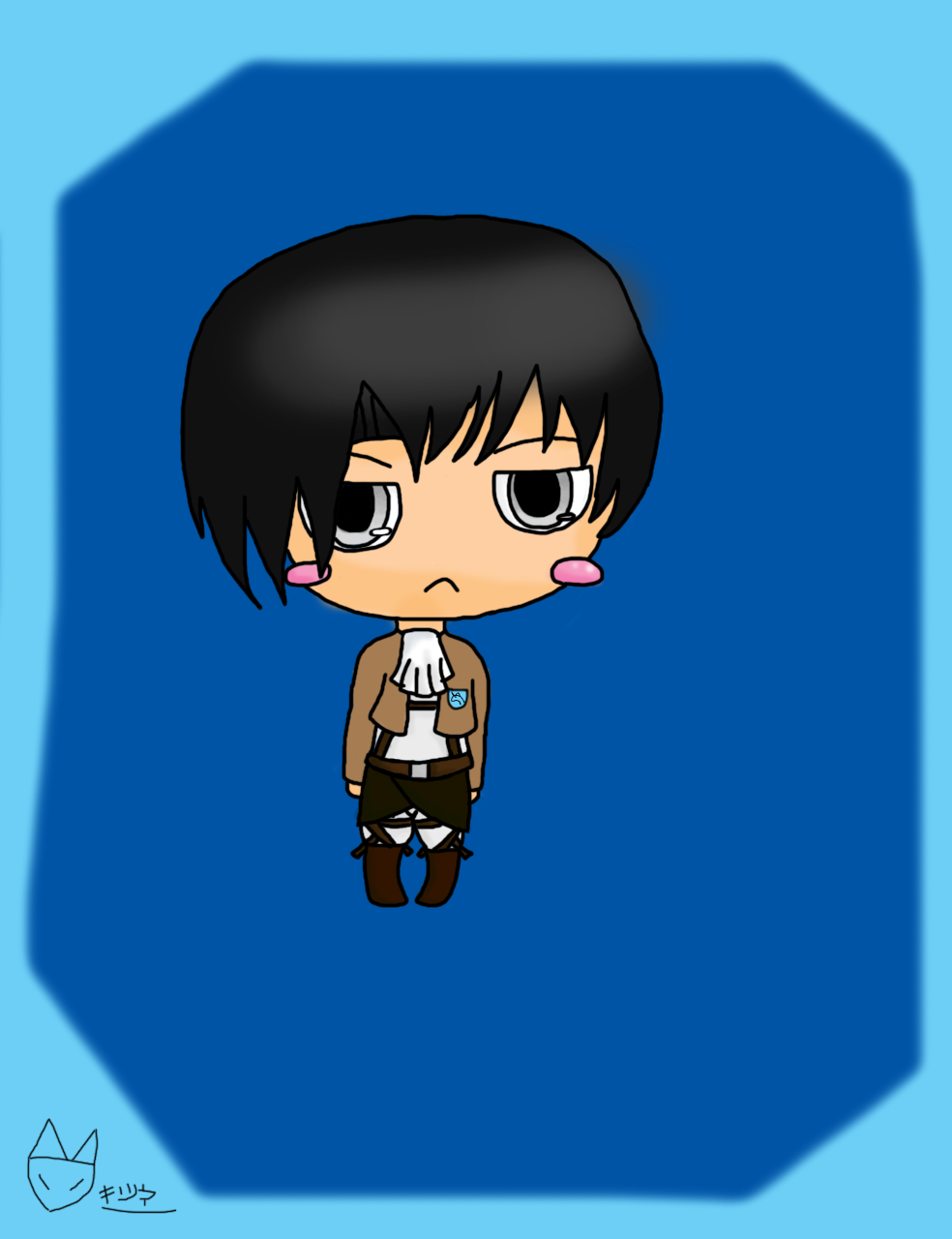 SNK Chibi Levi by Artsy-Kitsune on DeviantArt