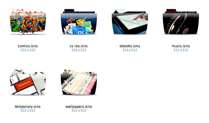 Colorflow - folders by withoutnickname on DeviantArt