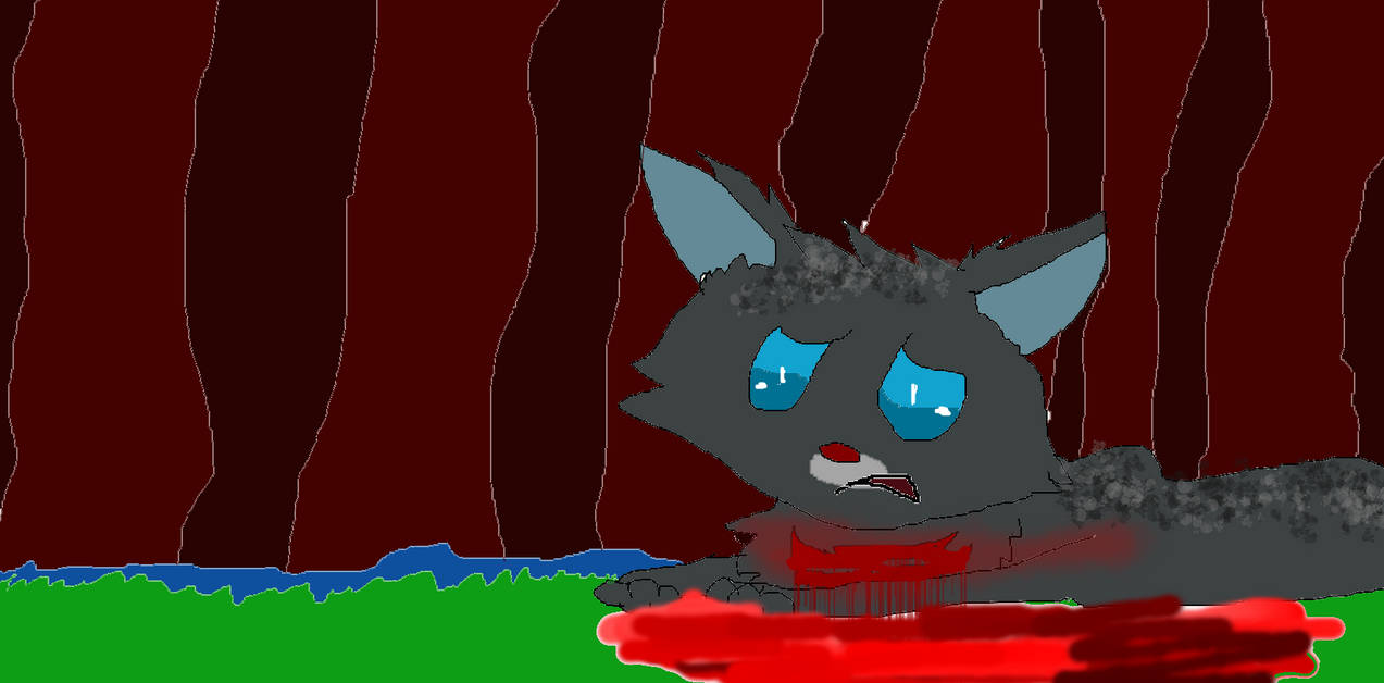 Ashfur's death by xBratzieCatzieX on DeviantArt