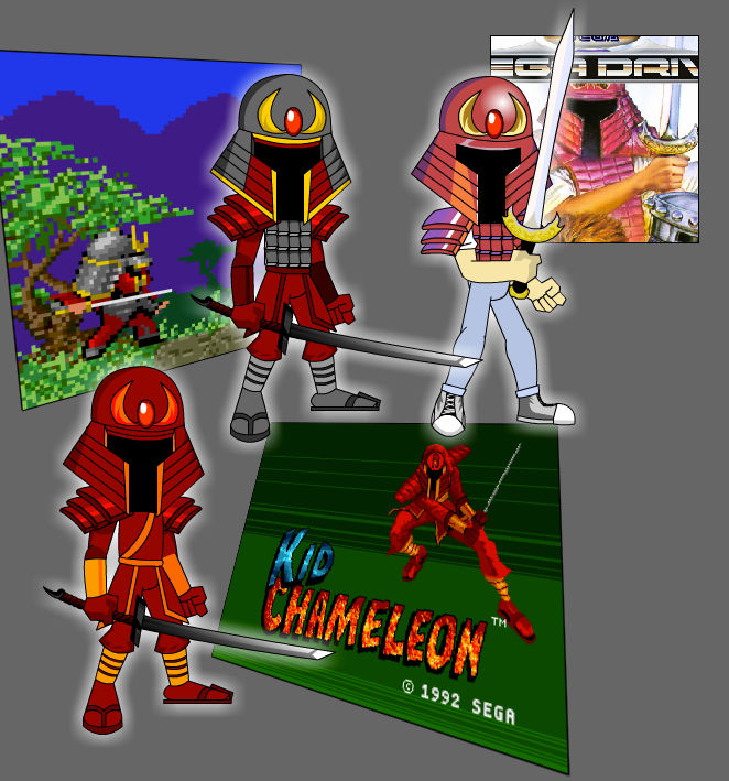 Kid Chameleon: Red Stealth (sound warning) by Emskeleton on DeviantArt