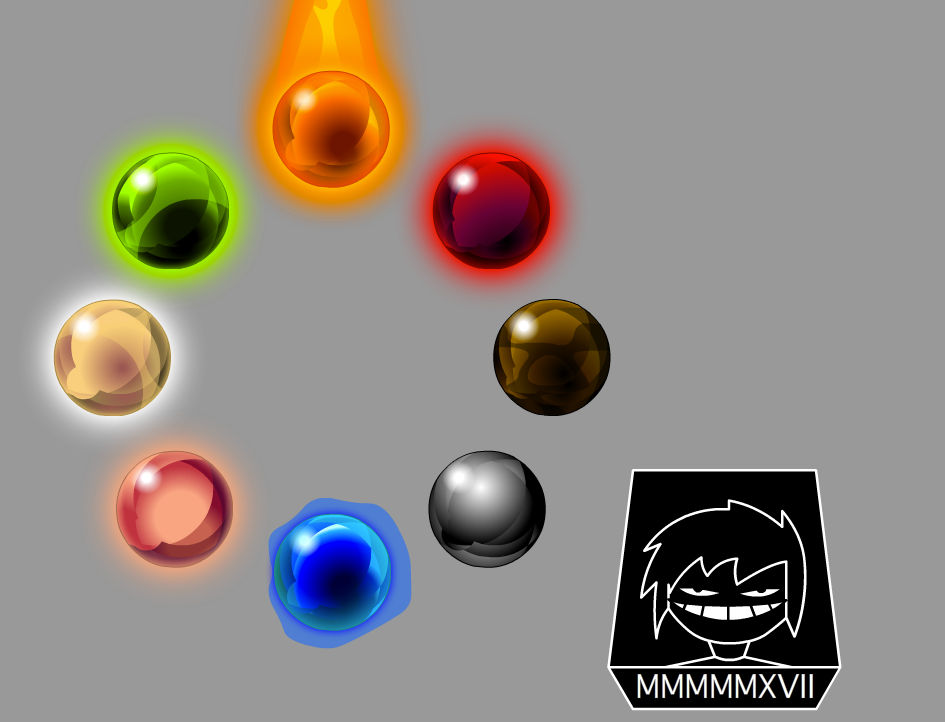 Elemental Orbs by Emskeleton on DeviantArt
