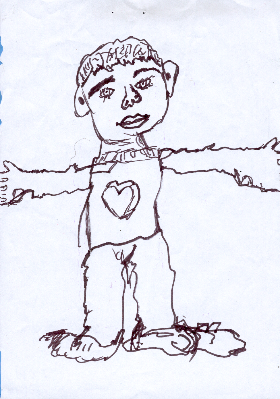 A realistic draw of a kid by ariloc on DeviantArt