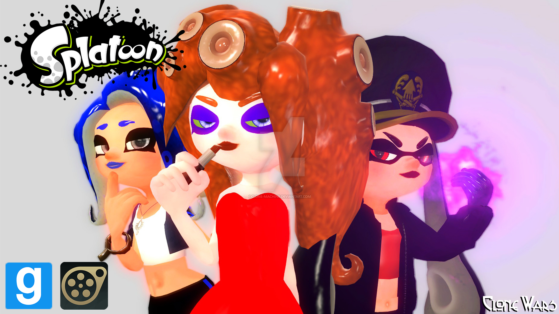 Splatoon - Lipstick Texture Pack 2 by Clone-machine on DeviantArt