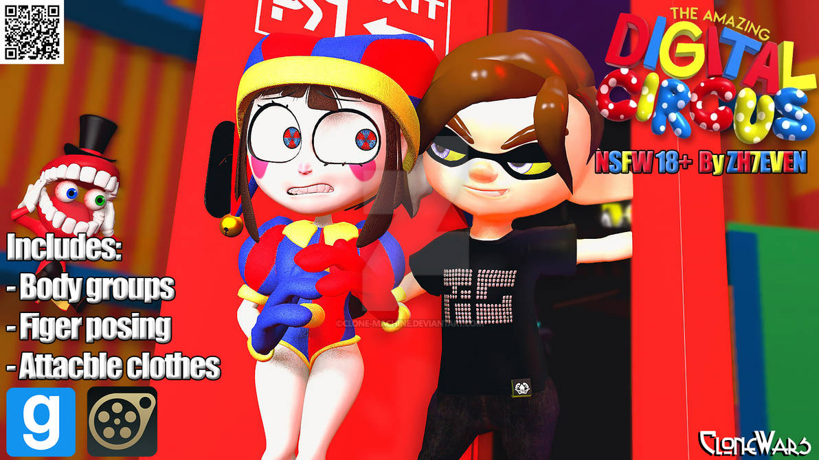 The Digital Circus: Pomni [GMOD Port] by Clone-machine on DeviantArt