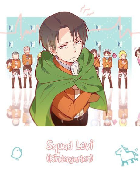 Reader x Levi - Kindergarten Squad by Mythiica on DeviantArt