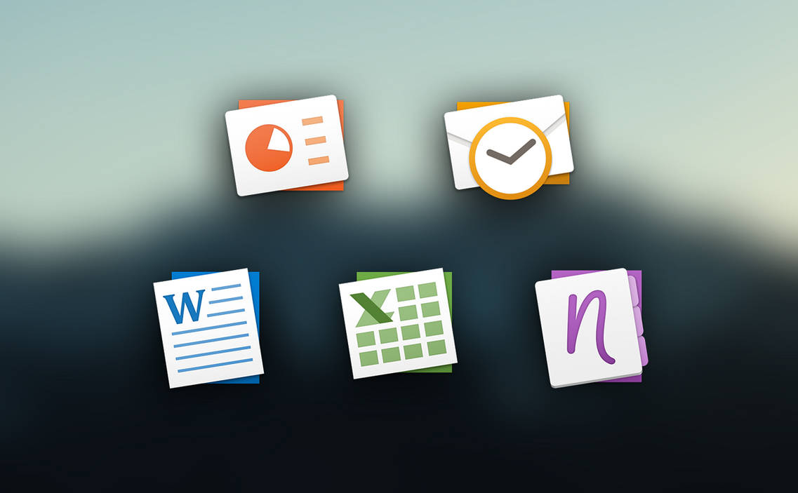 Office Icns (macOS style) by Zonz-Ly on DeviantArt