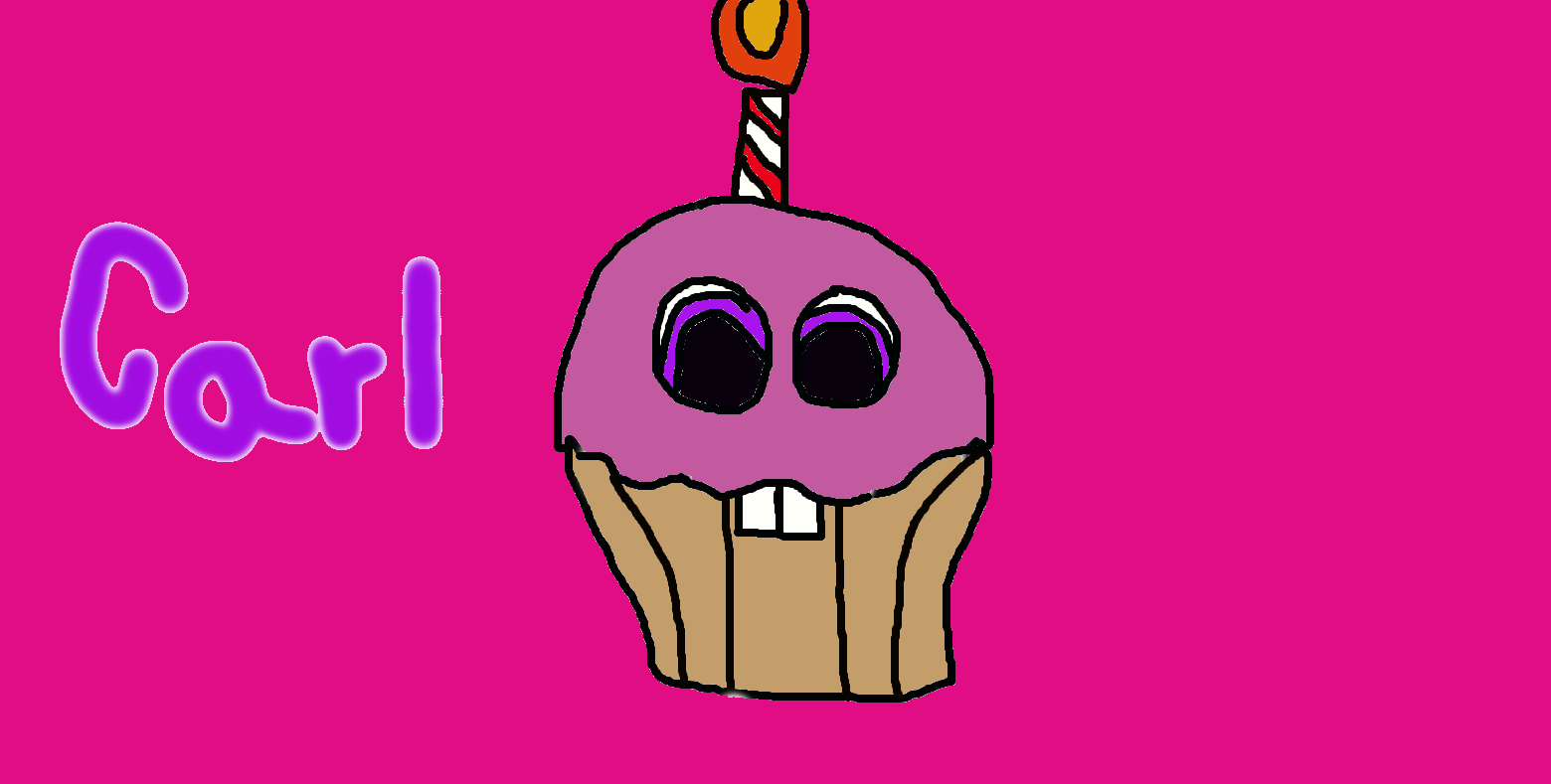 Carl the Cupcake by FNAFArtist223 on DeviantArt