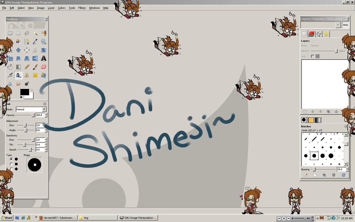 Dani Shimeji by kyrsea on DeviantArt