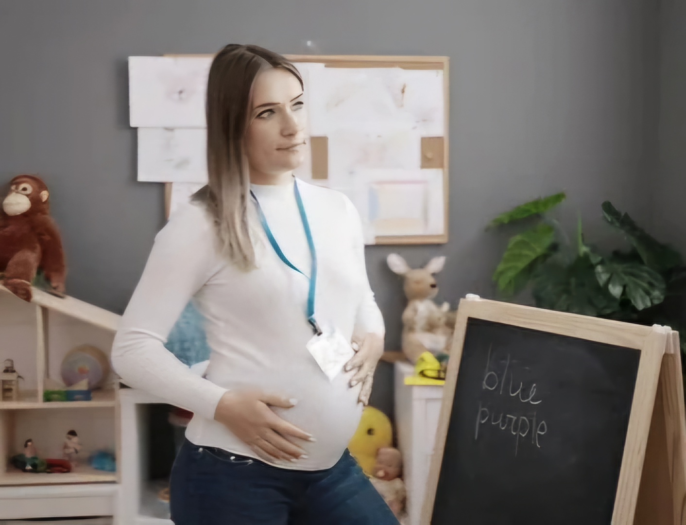 Pregnant Teacher by samon1302 on DeviantArt