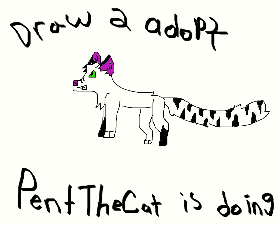 Draw to adopt by ChaoticallyClean on DeviantArt