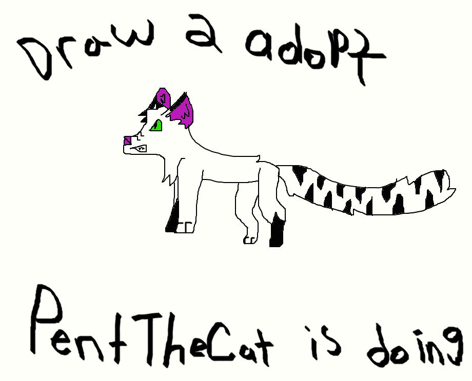 Draw to adopt by ChaoticallyClean on DeviantArt