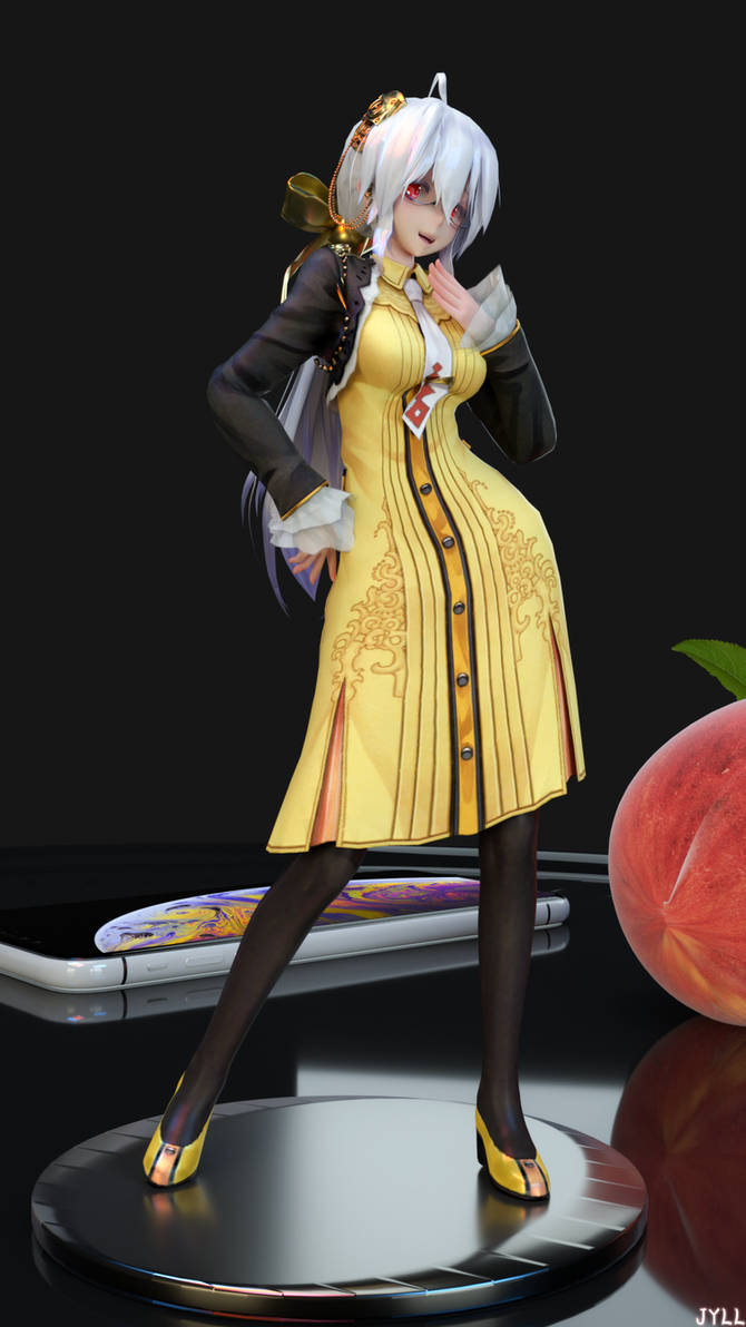 Tda Haku Mmd Model