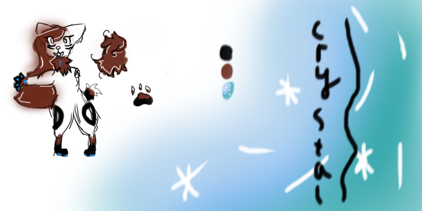 crysta furry by SparkleArtsyummy on DeviantArt