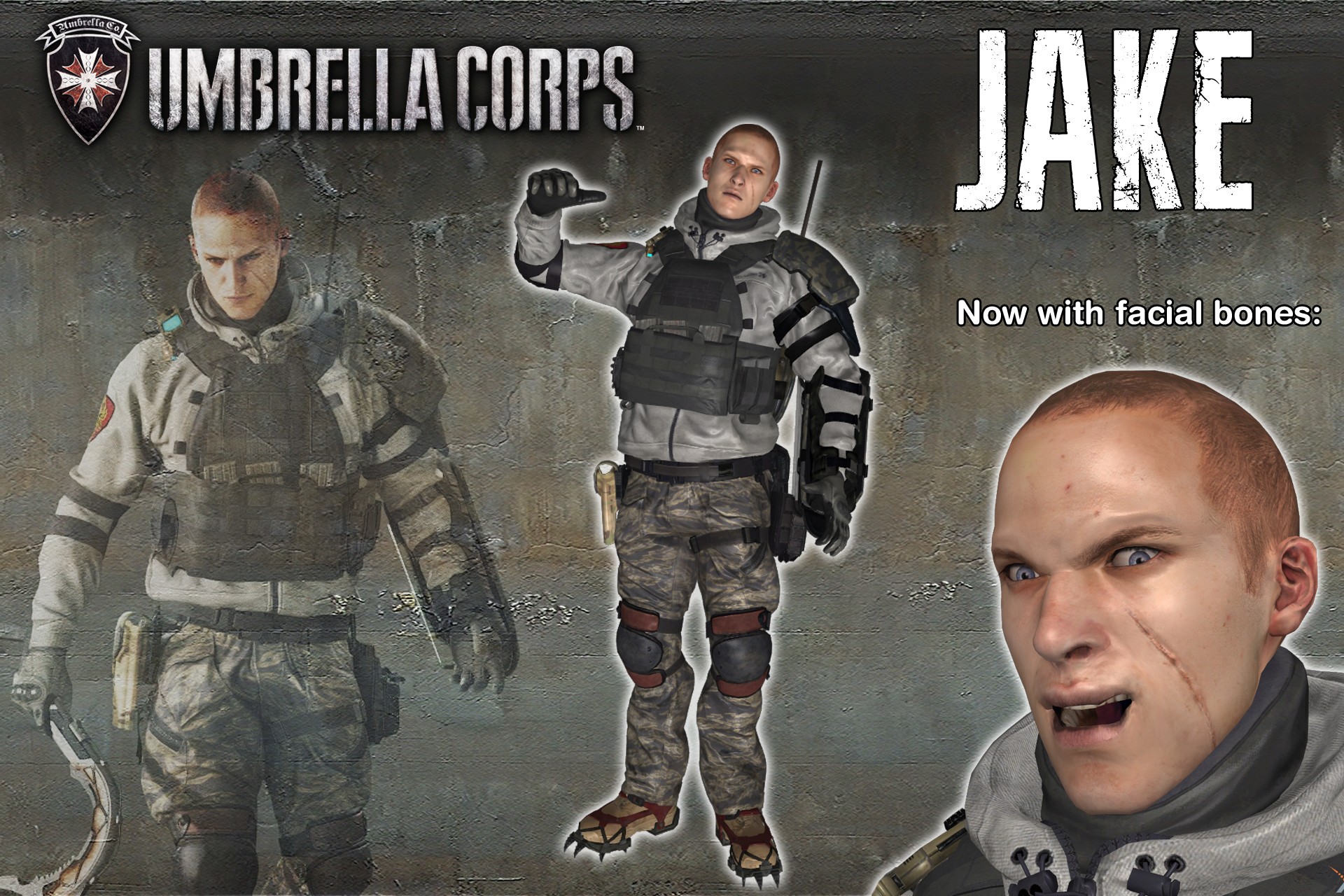 Umbrella Corps - Jake Muller [XPS Model] by 972oTeV on DeviantArt