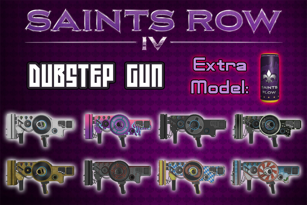 Saints Row IV - Dubstep Gun (and Skins) [XPS] by 972oTeV on DeviantArt