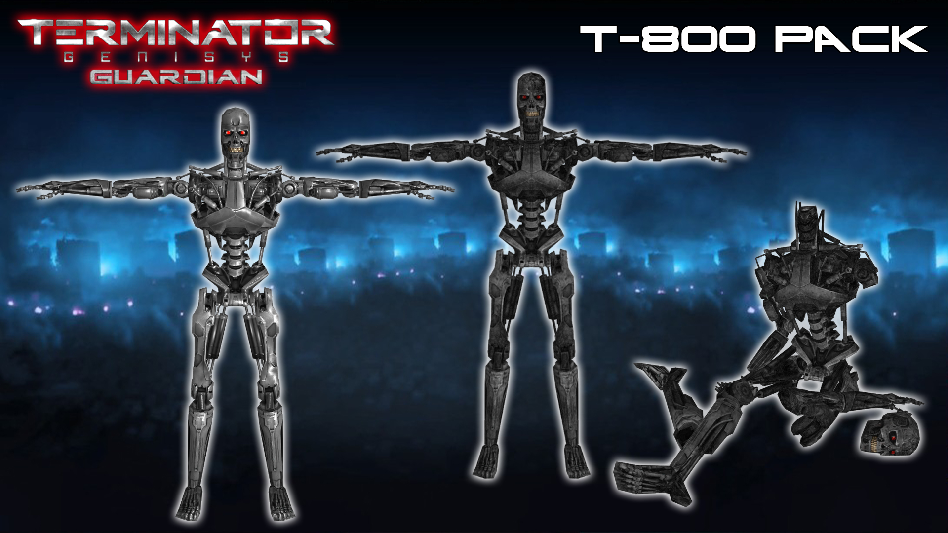 Terminator Genisys: G - T800 Endo Pack [XPS] by 972oTeV on DeviantArt