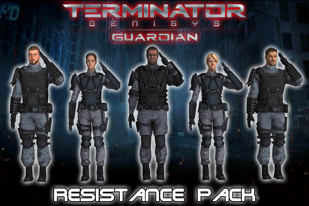 Terminator Genisys: G - Resistance Pack [XPS] by 972oTeV on DeviantArt