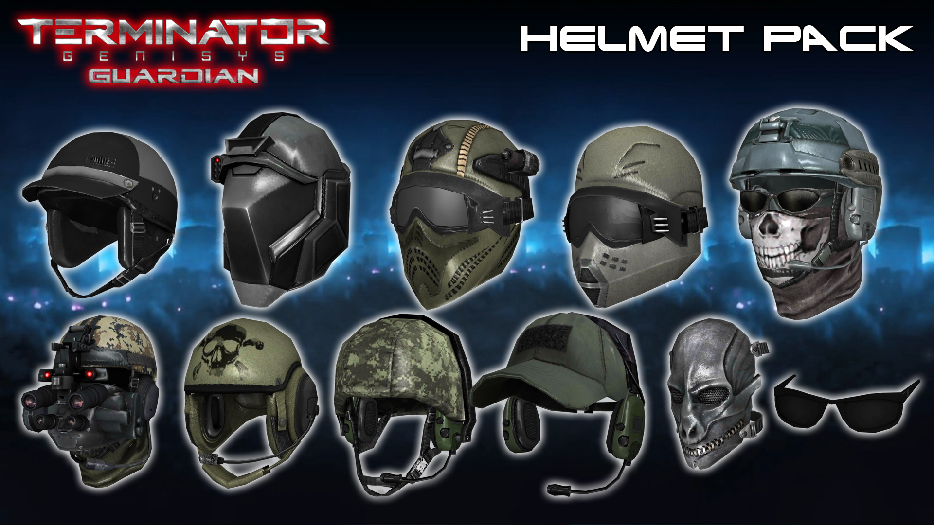 Terminator Genisys: G - Helmets Pack [XPS] by 972oTeV on DeviantArt