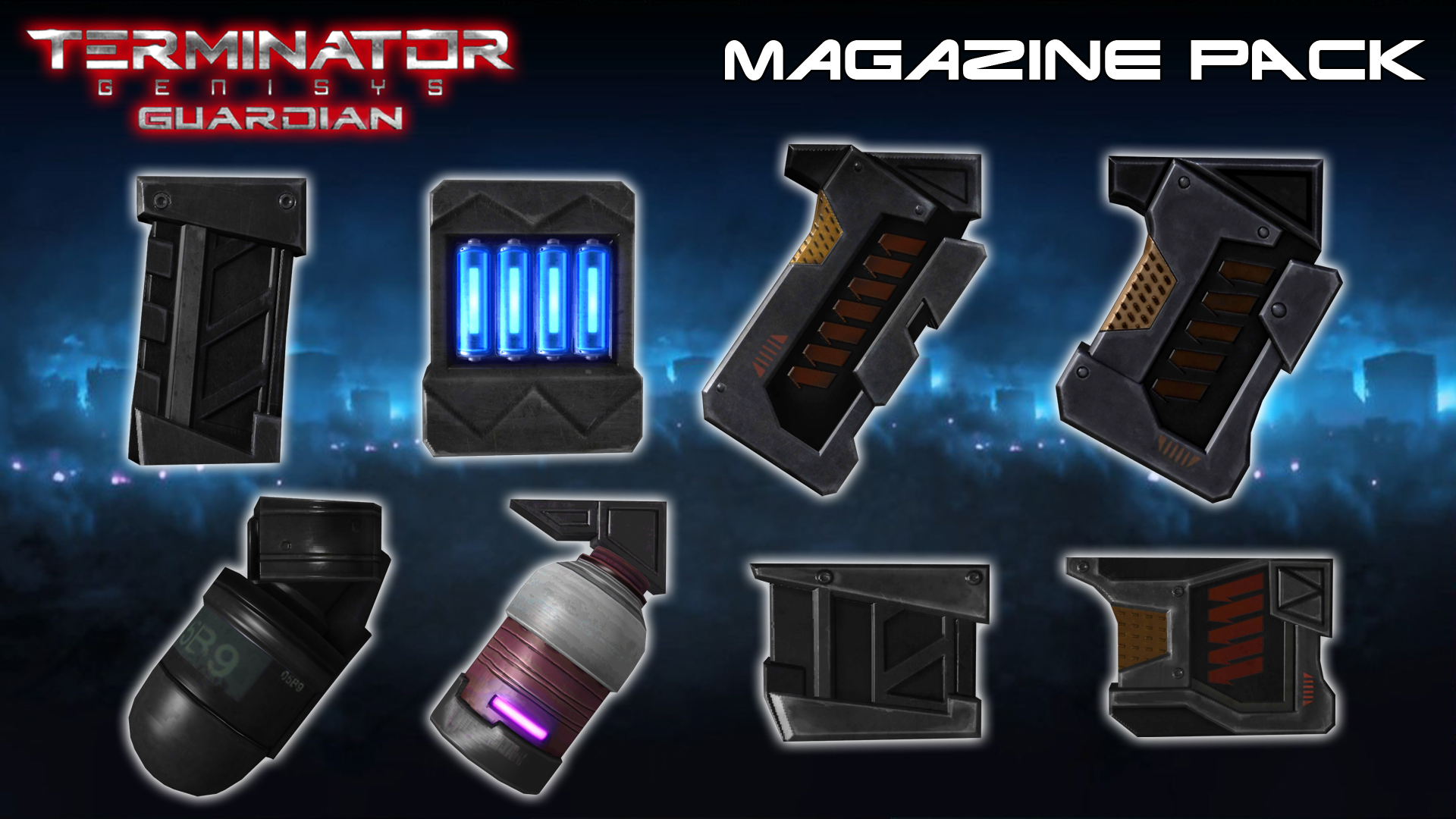 Terminator Genisys: G - Magazine pack [XPS] by 972oTeV on DeviantArt