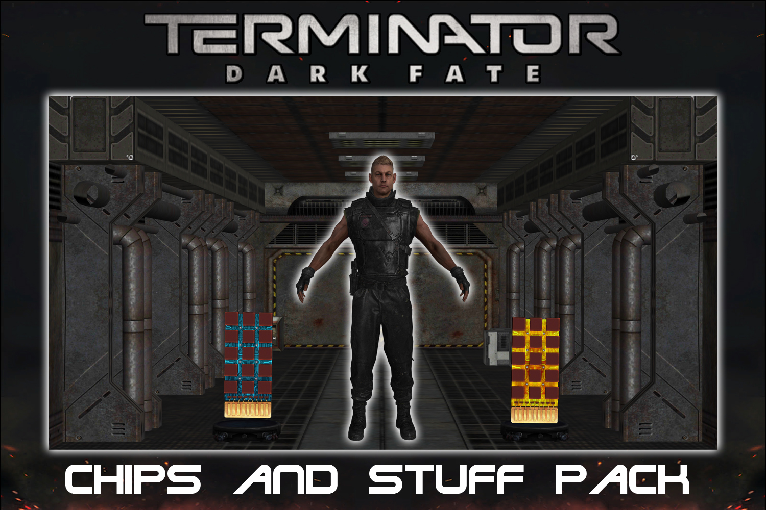 Terminator Dark Fate - Chips and Stuff Pack [XPS] by 972oTeV on DeviantArt