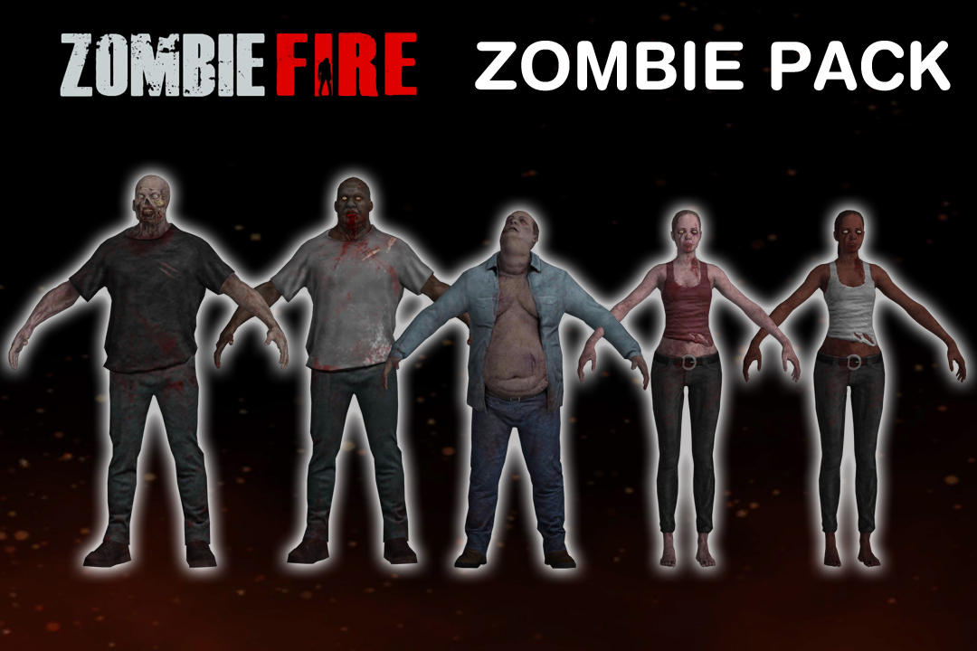 Zombie Fire - Zombie Pack [XPS] by 972oTeV on DeviantArt