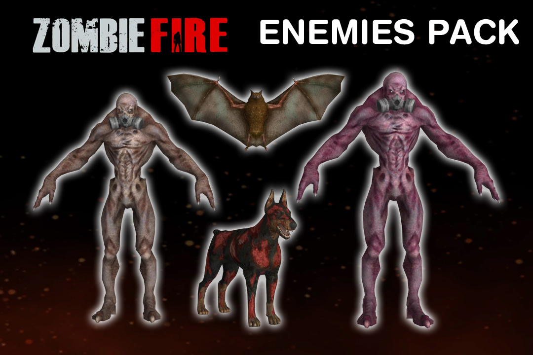 Zombie Fire - Enemies pack [XPS] by 972oTeV on DeviantArt