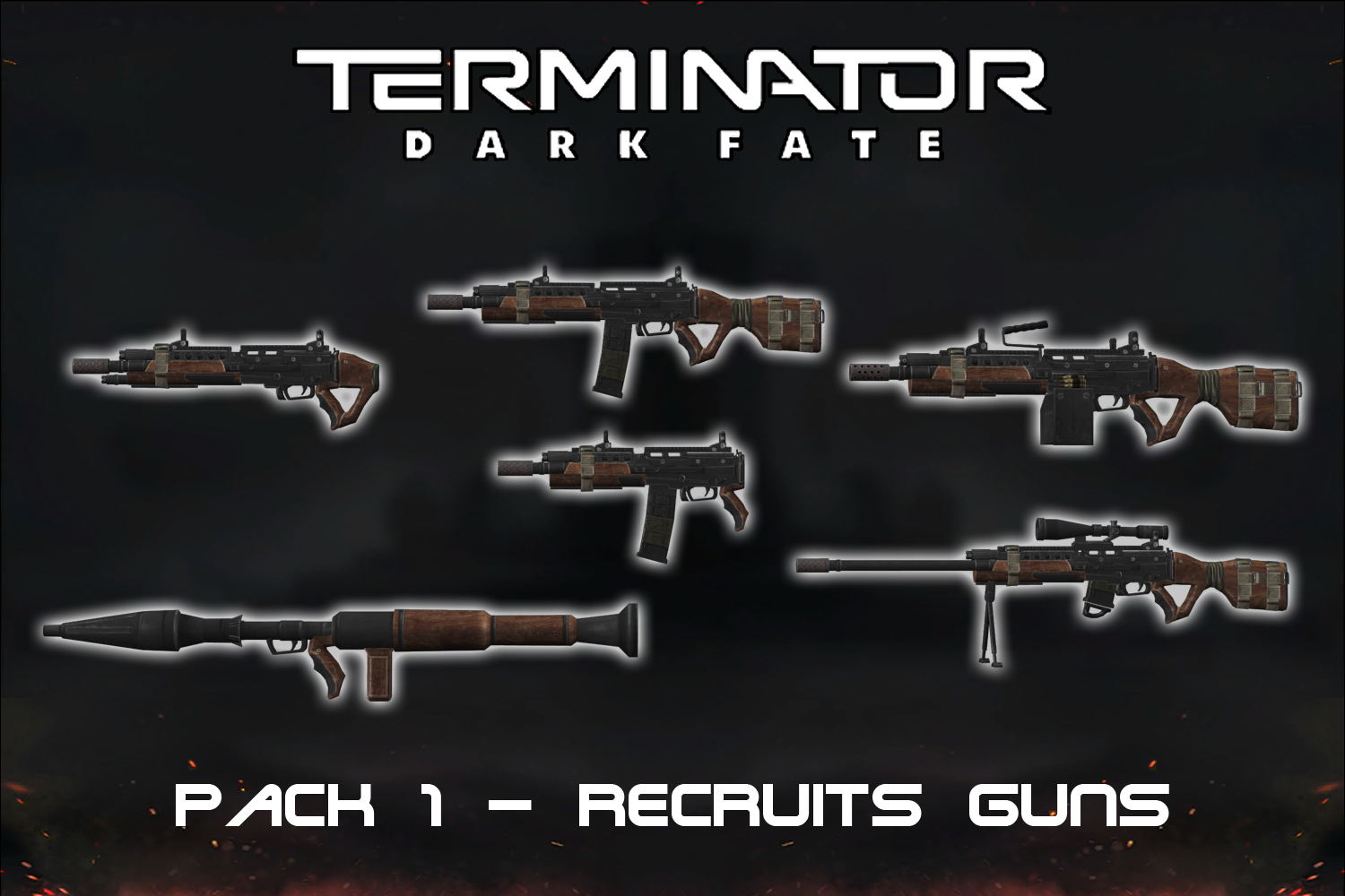 Terminator Dark Fate - Gun Pack 1 - Recruits [XPS] by 972oTeV on DeviantArt