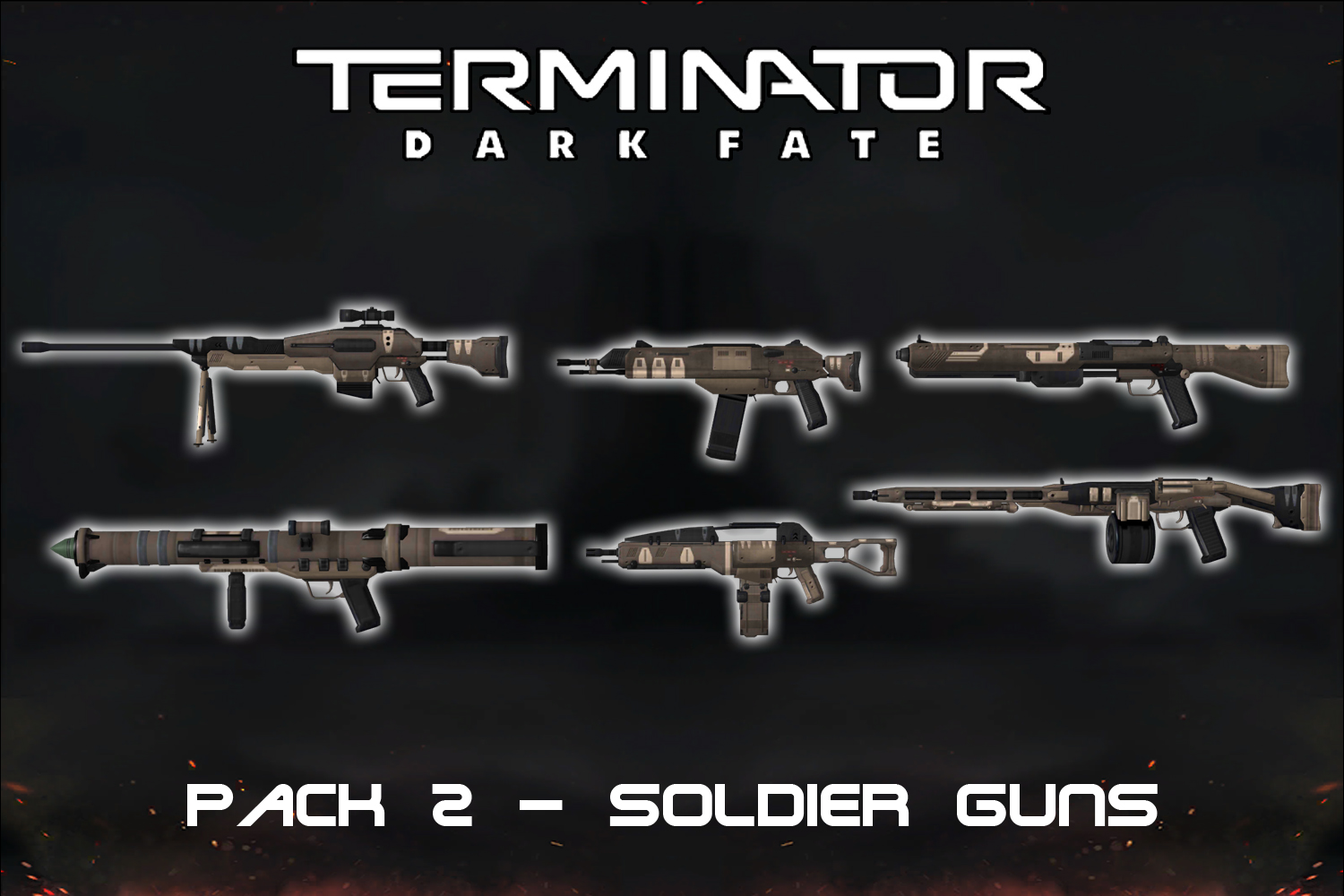 Terminator Dark Fate - Gun Pack 2 - Soldiers [XPS] by 972oTeV on DeviantArt