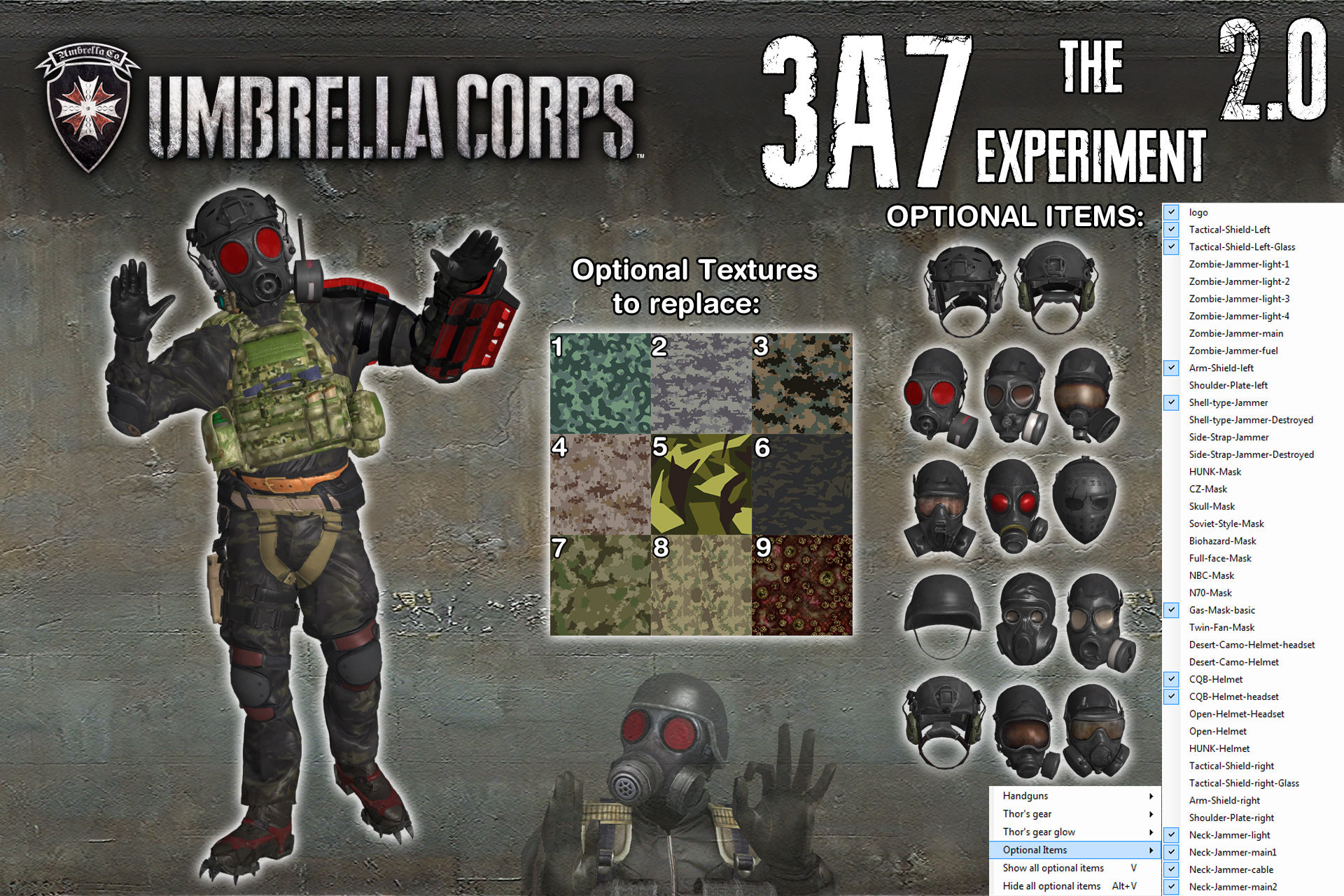 Umbrella Corps - 3A7 (Armored Gear) [XPS Model] by 972oTeV on DeviantArt