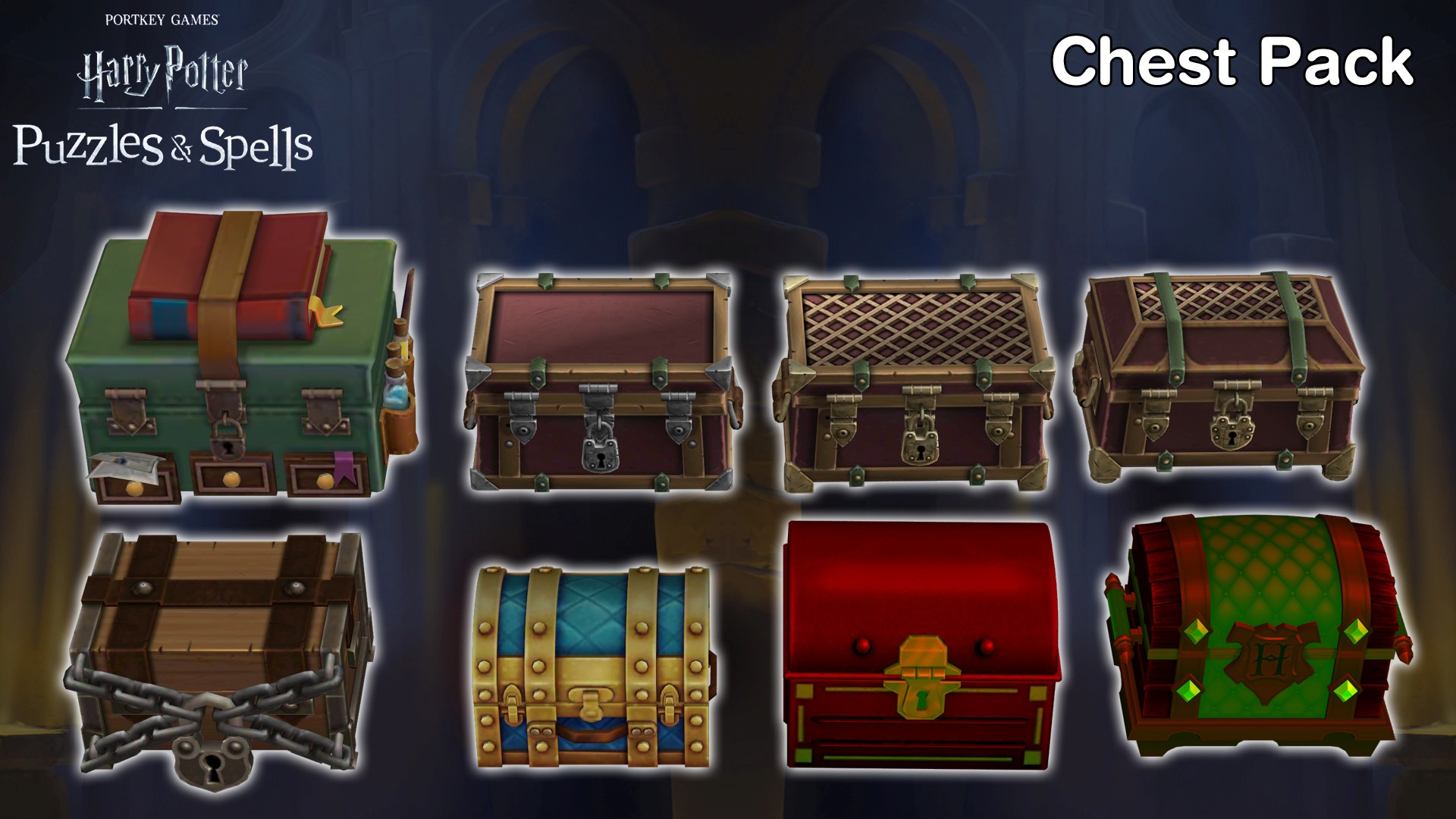 Harry Potter: P.S. - Chest Pack [XPS Models] by 972oTeV on DeviantArt