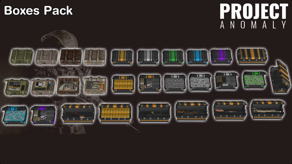 PROJECT Anomaly - Boxes Pack [XPS] by 972oTeV on DeviantArt