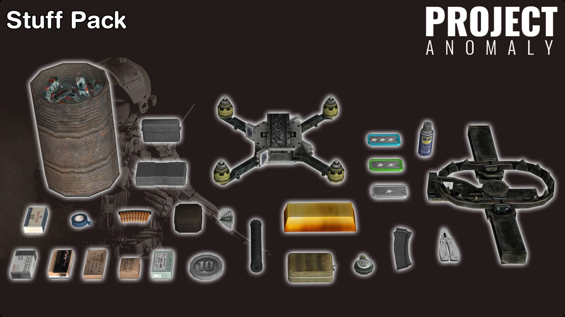 PROJECT Anomaly - Stuff Pack [XPS] by 972oTeV on DeviantArt