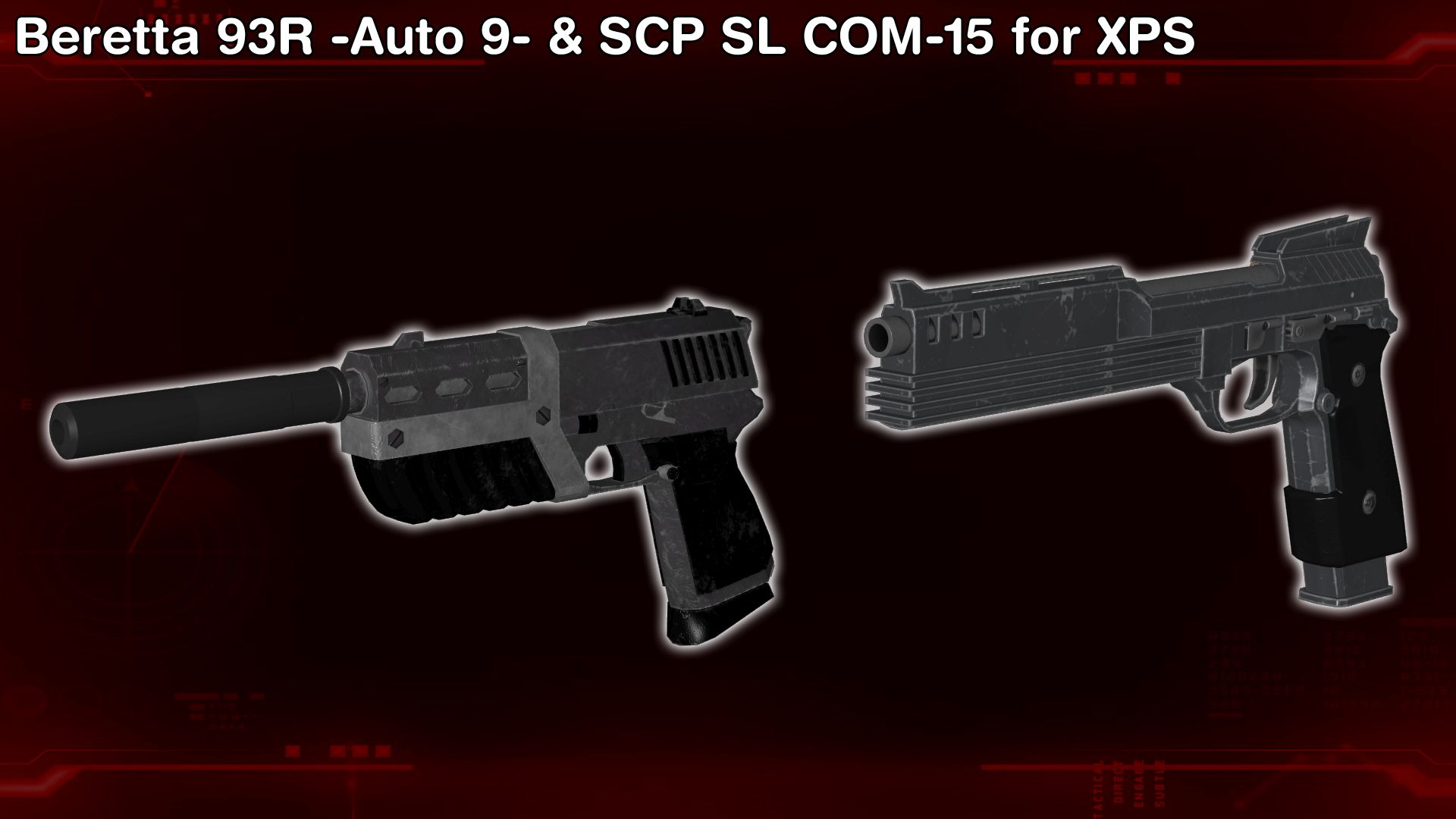 Multi-Source-Mdls - Pistols [XPS] by 972oTeV on DeviantArt