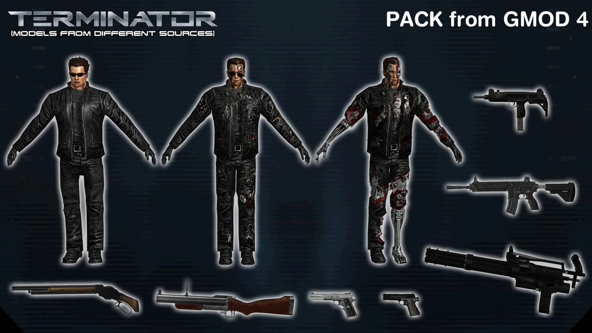 Multi-Source-Mdls - Terminator Pack 4 [XPS] by 972oTeV on DeviantArt