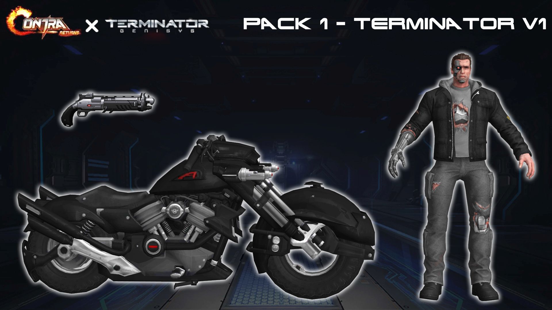 Contra X Genisys - Terminator V1 (Normal) [XPS] by 972oTeV on DeviantArt